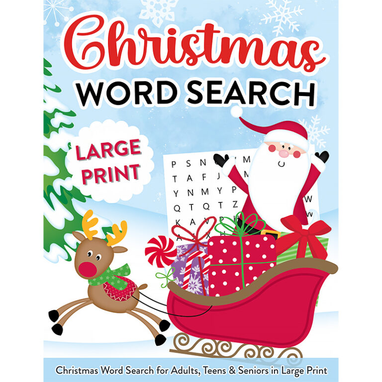 Christmas Word Search Puzzle Book
